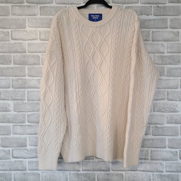 Aelfric Eden | Sweaters | Aelfric Eden Unisex Cableknit Sweater ...